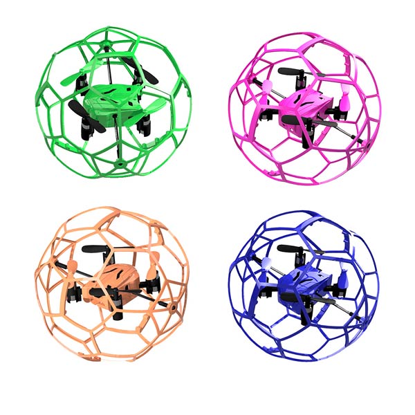 Drone ball Idrone : King Jouet, Hélicoptères radiocommandés Idrone ...