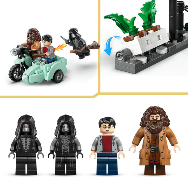 76459 - LEGO® Harry Potter™ - Hagrid™ et Harry s’échappent de Privet ...