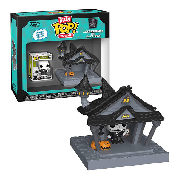 Pack Bitty Pop! Town L'Étrange Noël de Monsieur Jack - Jack Skellington ...