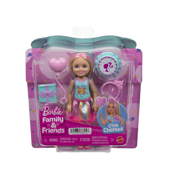 Poupée Chelsea fête son anniversaire Mattel : King Jouet Belgique ...