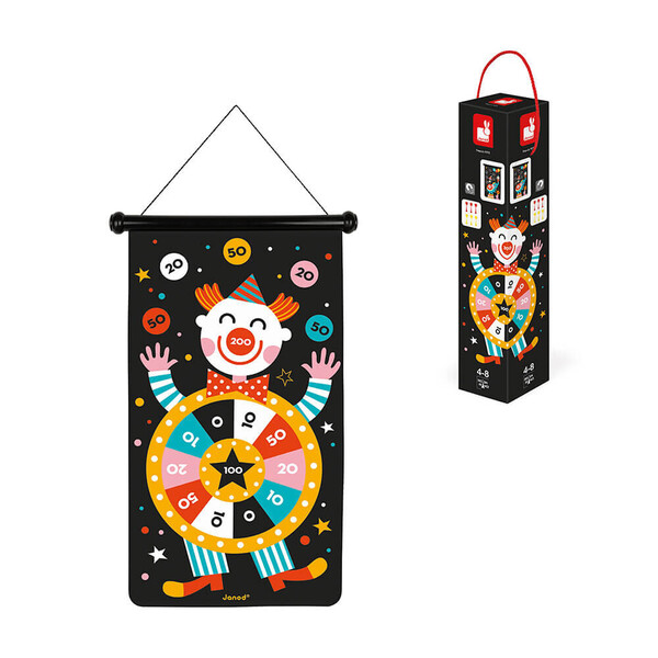 Jeu de fléchettes magnétiques Cirque Janod : King Jouet France, Jeux d ...