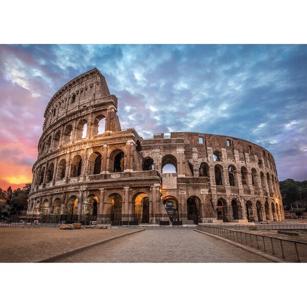 Puzzle 3000 pièces - Coliseum Sunrise Clementoni : King Jouet ...