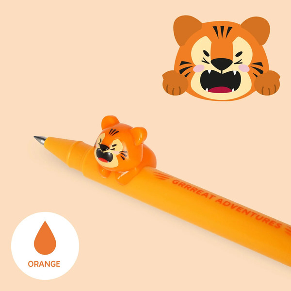 Legami - Stylo à encre gel orange Tigre Legami : King Jouet Suisse ...