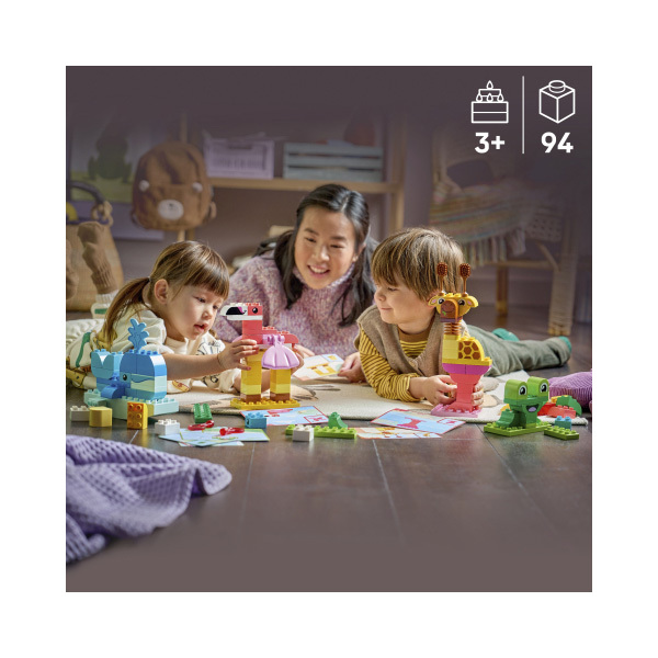 10472 - LEGO® DUPLO Town - Jeu de construction d’animaux LEGO : King ...