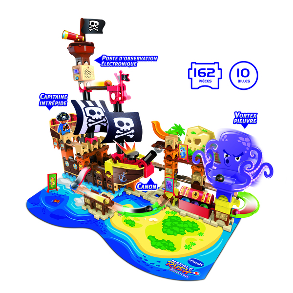 Marble Rush Adventures - Super bateau pirate interactif VTech : King ...