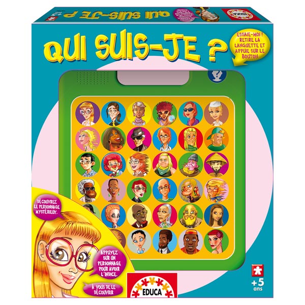 Qui Suis Je ? Educa : King Jouet Suisse, Jeux de réflexion Educa