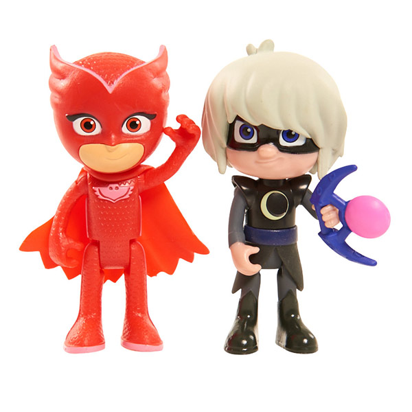 Coffret 2 figurines PyjaMasques Giochi : King Jouet, Figurines Giochi