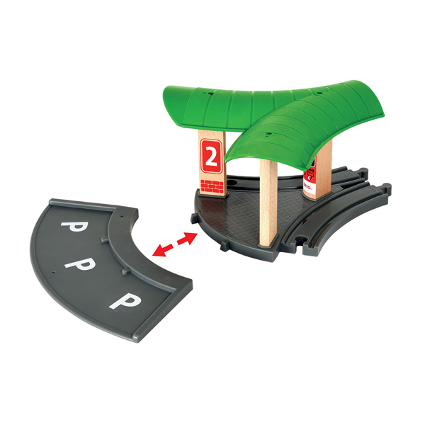 Brio World 33427-Gare avec connexion routière Brio : King Jouet France ...