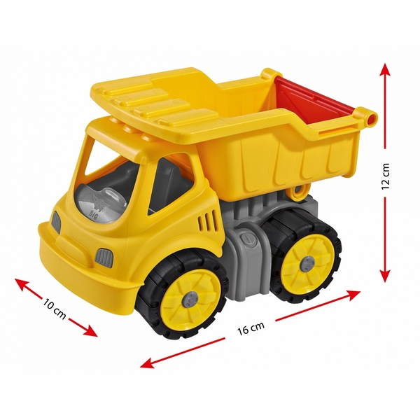 BIG - Mini camion benne Big : King Jouet Suisse, Véhicules de chantier ...