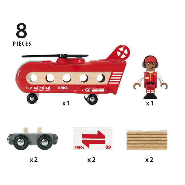 Brio World 33886-Hélicoptère cargo Brio : King Jouet Belgique, Avions ...