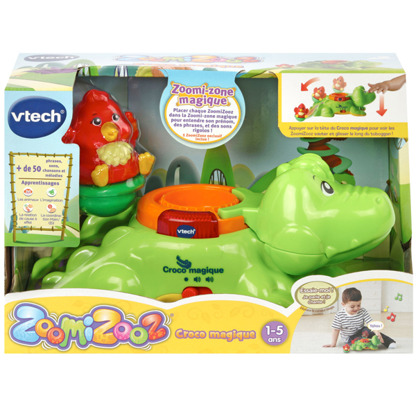 Croco magique - ZoomiZooz VTech : King Jouet France, Activités d'éveil ...