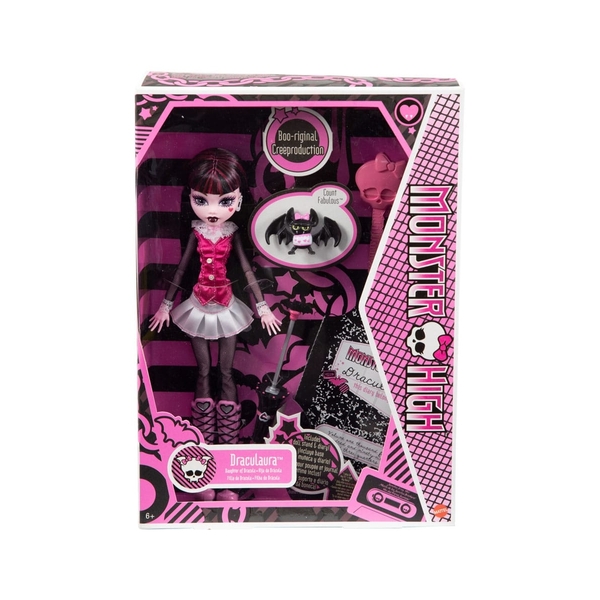 Poupée Draculaura - Monster High Mattel : King Jouet Suisse, Poupées Mattel