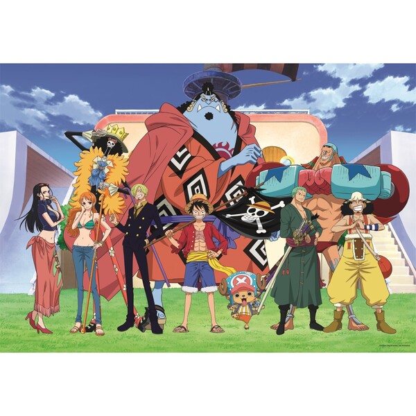 Puzzle compact 1500 pièces - One Piece + poster Clementoni : King Jouet ...